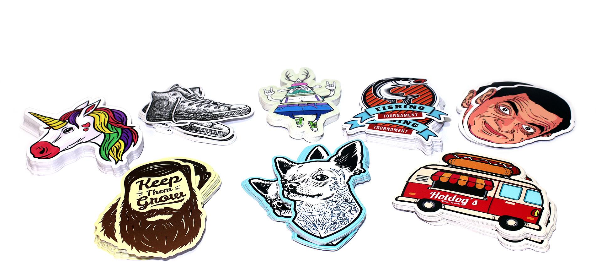 Custom Die Cut Stickers | CustomStickers.net
